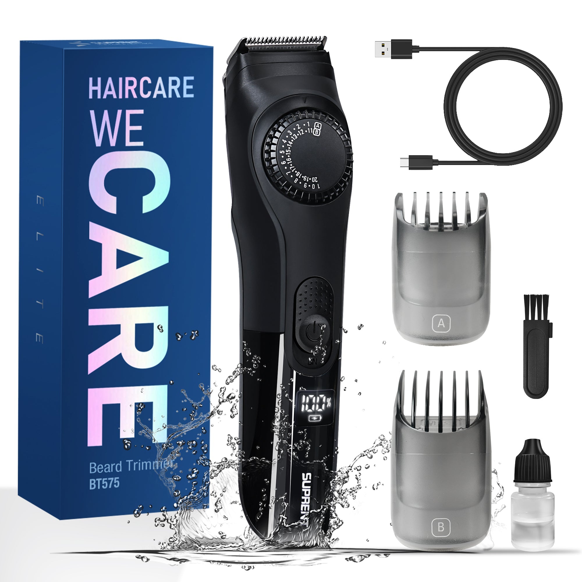 SUPRENT Adjustable Beard Trimmers BT575BX